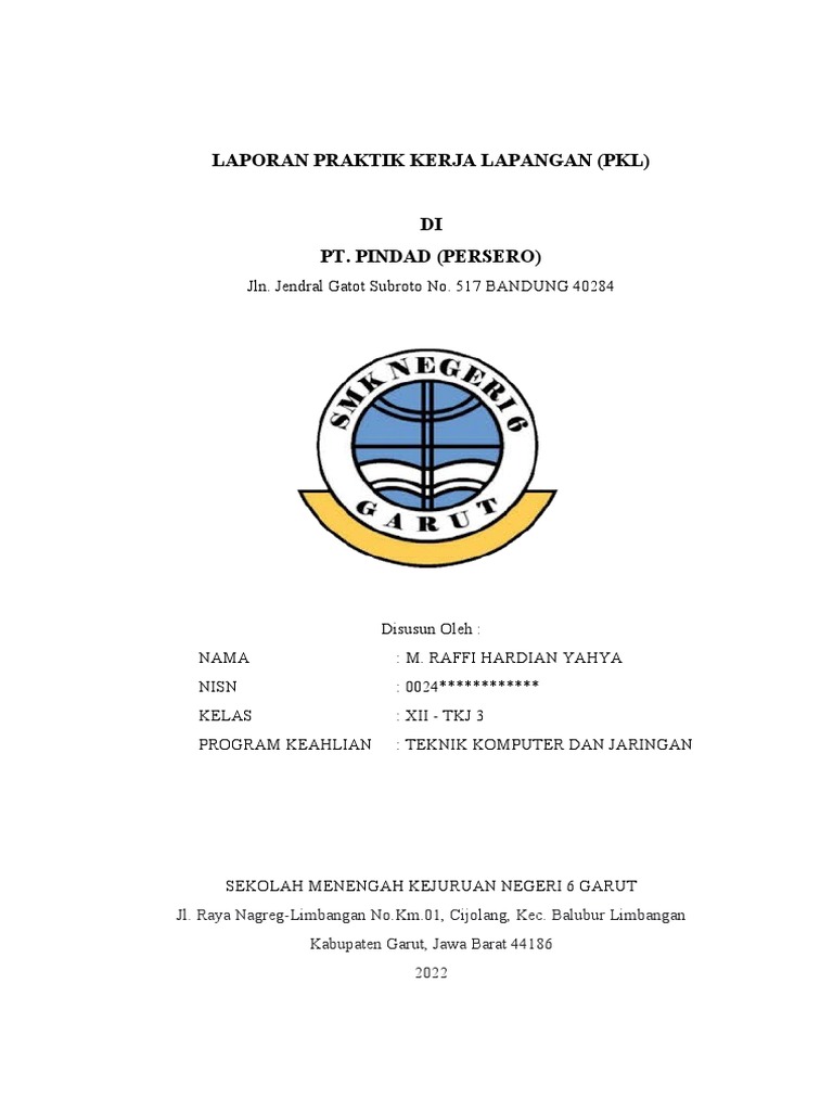 Jurnal PKL Raffi | PDF