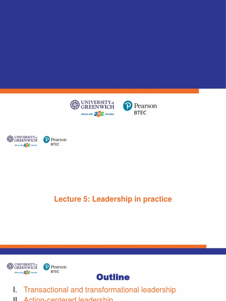 Leadership in Practice | PDF | Leadership | Transformational Leadership
