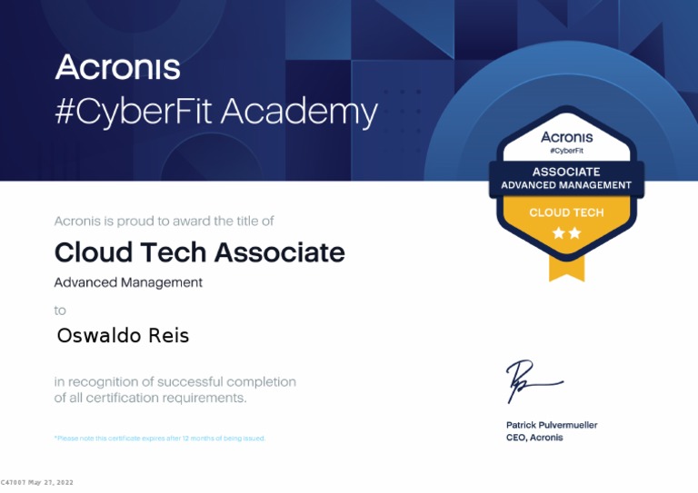 Cloud Tech Associate Advanced Management | PDF | Computers