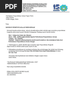 Surat Permohonan Penggunaan Padang & Makluman Latihan Bola Baling PKP ...