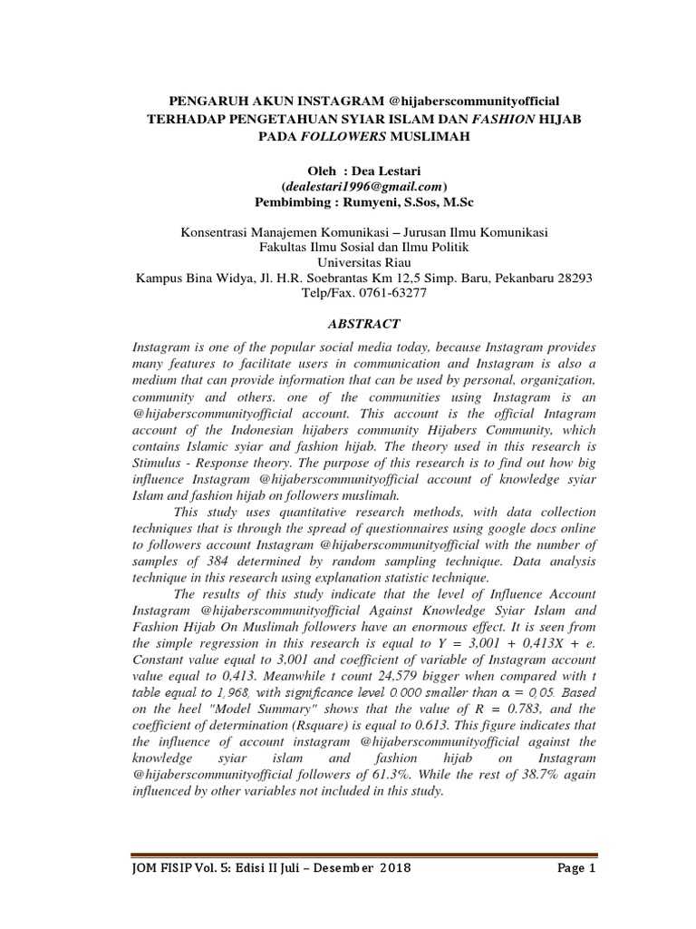 Perbedaan Sor Dan Sr Pdf Methodology Science