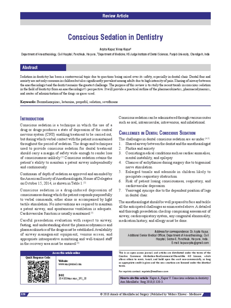Ams 8 320 | PDF | Anesthesia | Nitrous Oxide