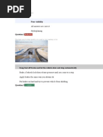 AA Driving Test Practice Questions | PDF | Intersection (Road ...