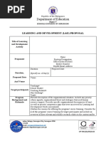 Composition of School GAD Focal Point System GFPS Template | PDF