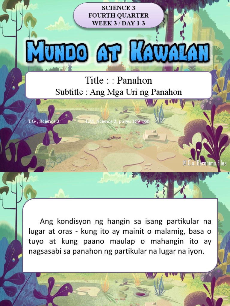 Science3 Q4 Week3 Day1 3 | PDF