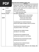 Teks Pengacara Majlis Pelancaran Nilam 2024 | PDF