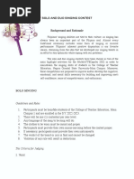 Singing Contest Mechanics | PDF | Singing | Performing Arts