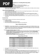 Infinique Structured Cabling Installation Checklist | PDF | Cable ...