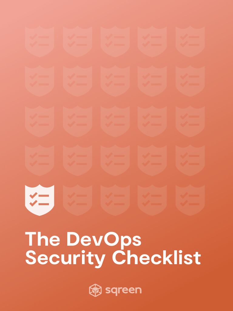 Devops Security Checklist | PDF
