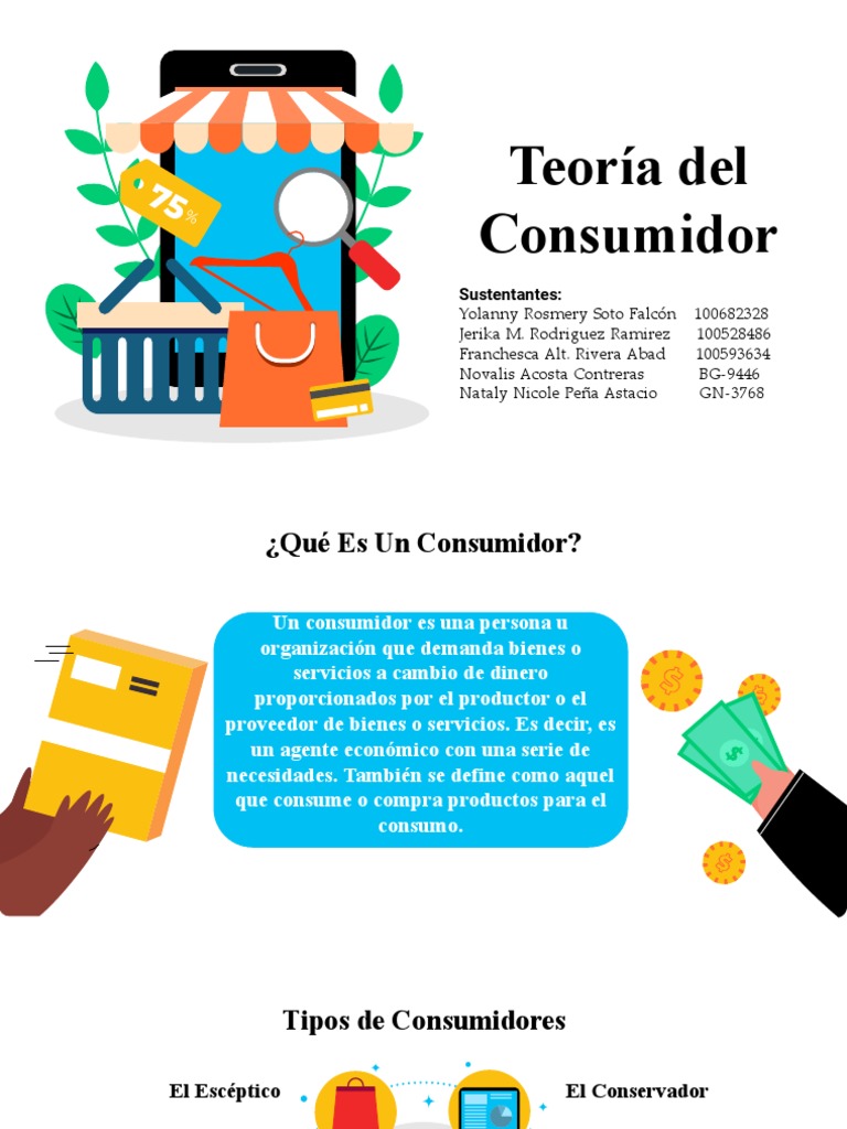 Presentacion Teoria Del Consumidor | PDF