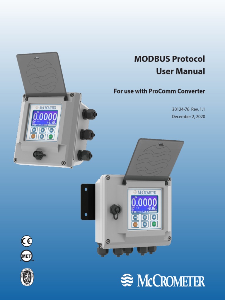 Modbus Protocol User Manual: For Use With Procomm Converter | PDF | Computer Network | Computing