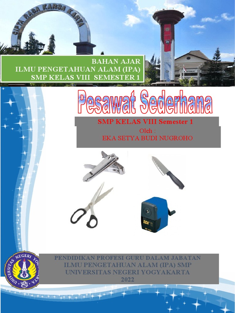 Ukin Bahan Ajar Pesawat Sederhana Eka SBN | PDF