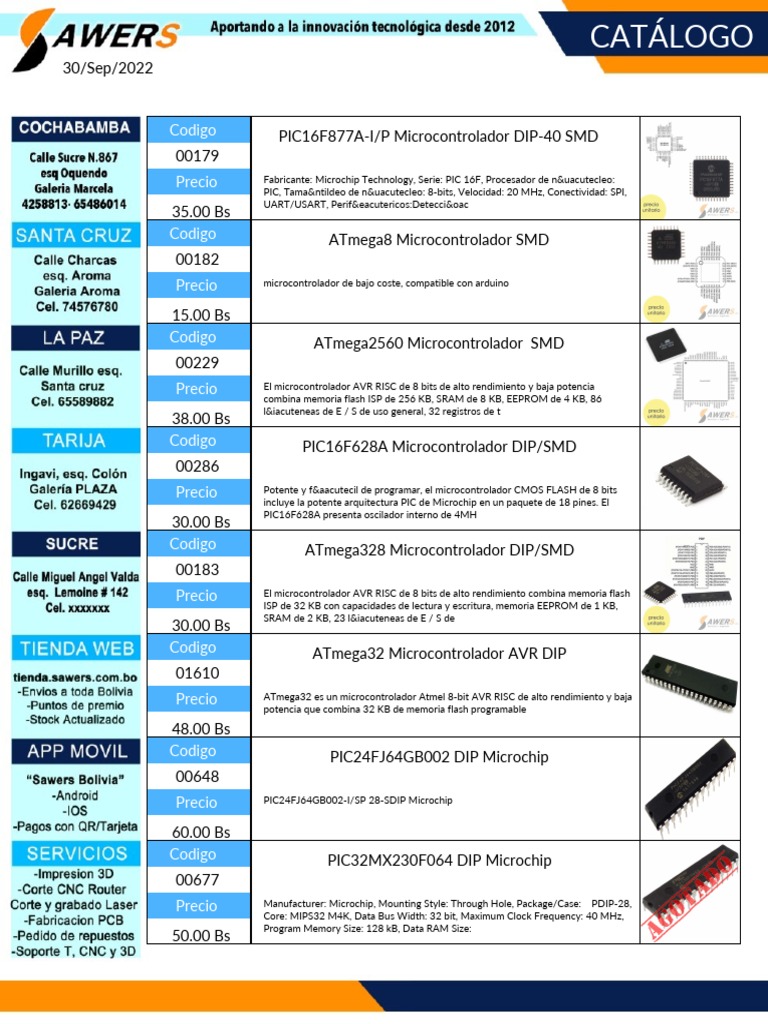 Atmel Microchip | PDF | Microcontrolador | Ingeniería Informática