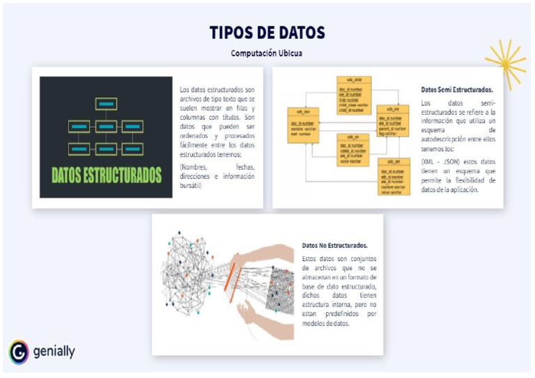 Infografía Tipos de Datos | PDF