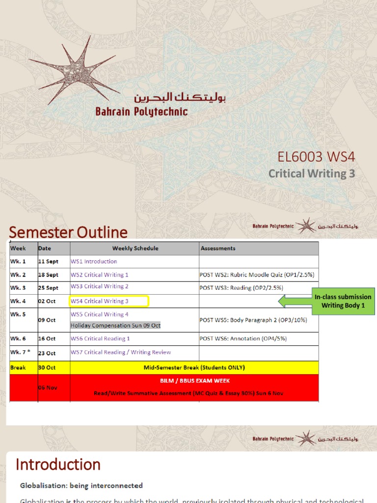WS4 CW3 F2F PPT Tutors | PDF