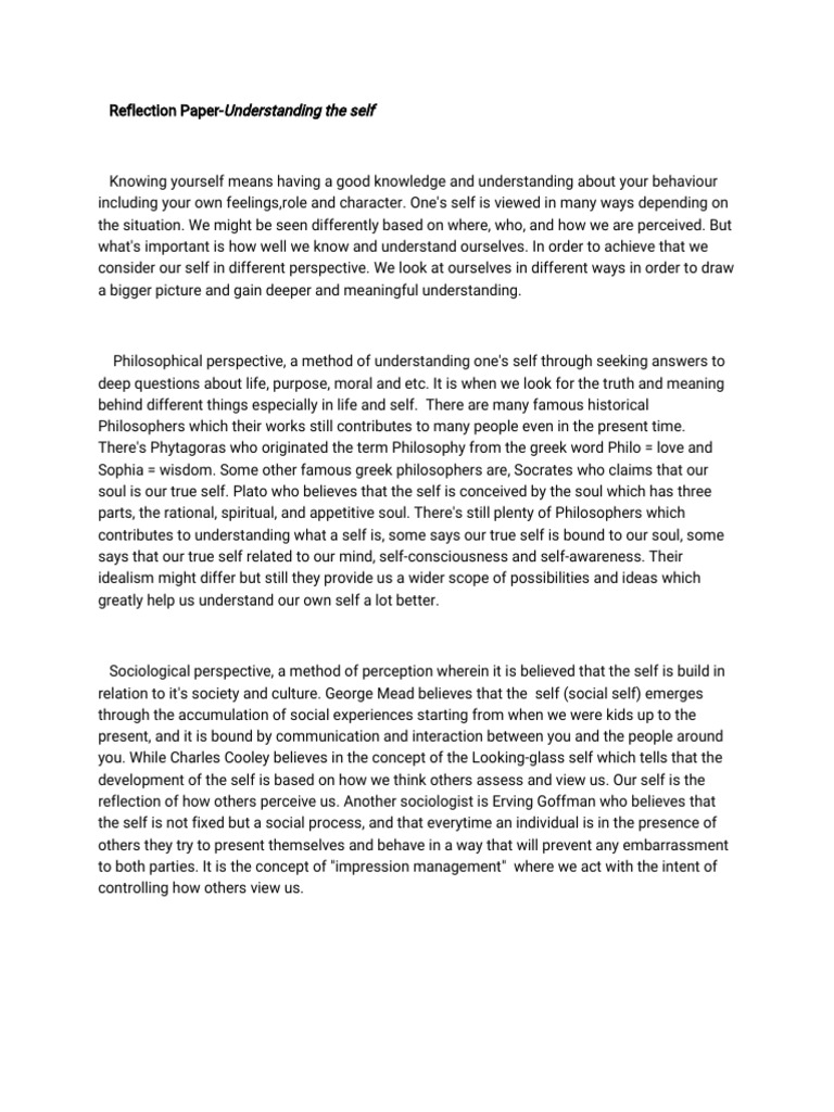 Reflection Paper - UTS-WPS Office | PDF