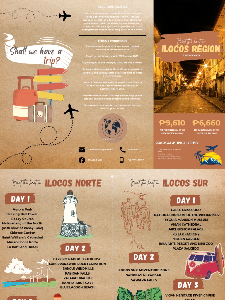 Ilocos Region - Brochure | PDF | Tourism | Service Industries