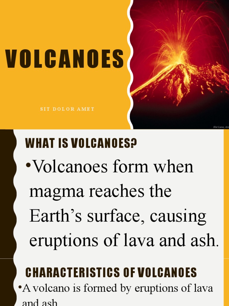 Volcanoes | PDF | Volcano | Types Of Volcanic Eruptions