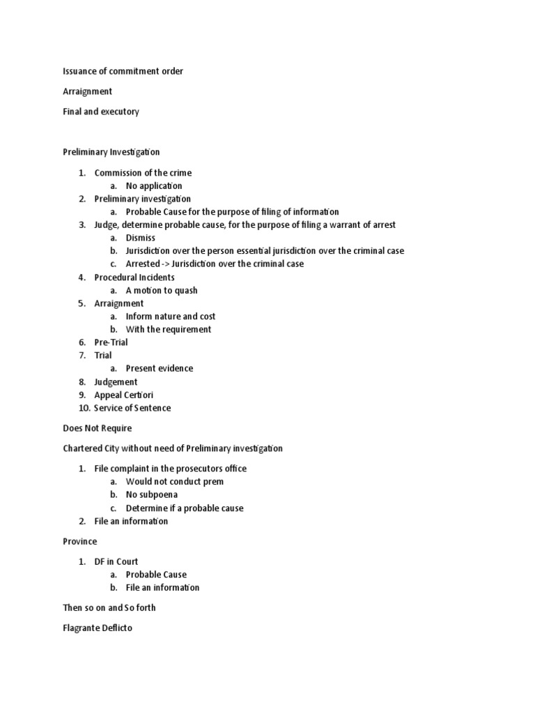 Crim Procedure | PDF