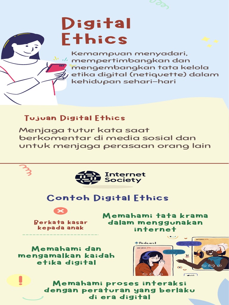 Infografis Literasi Digital | PDF