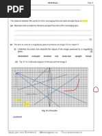 IGCSE Physics 0625 Formula Sheet | PDF