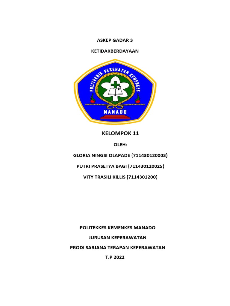 Kel. 11 Ketidakberdayaan (Narapidana) | PDF