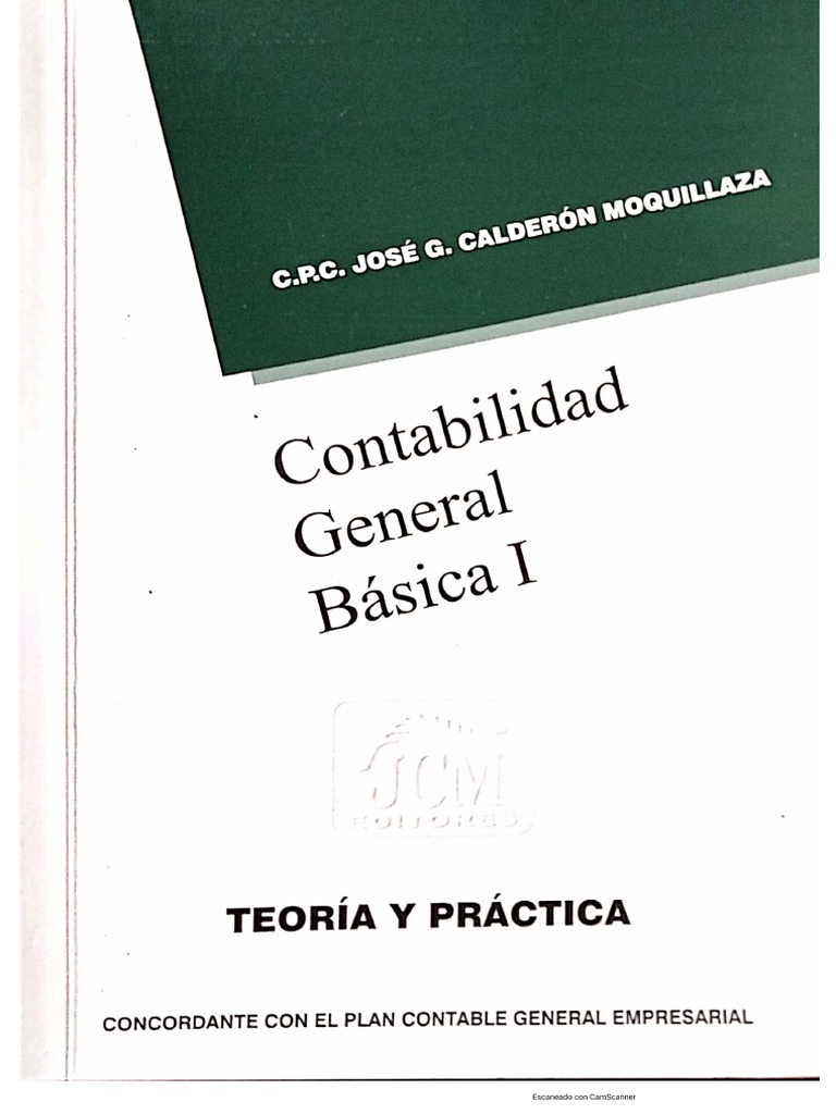 Contabilidad General Basica I | PDF