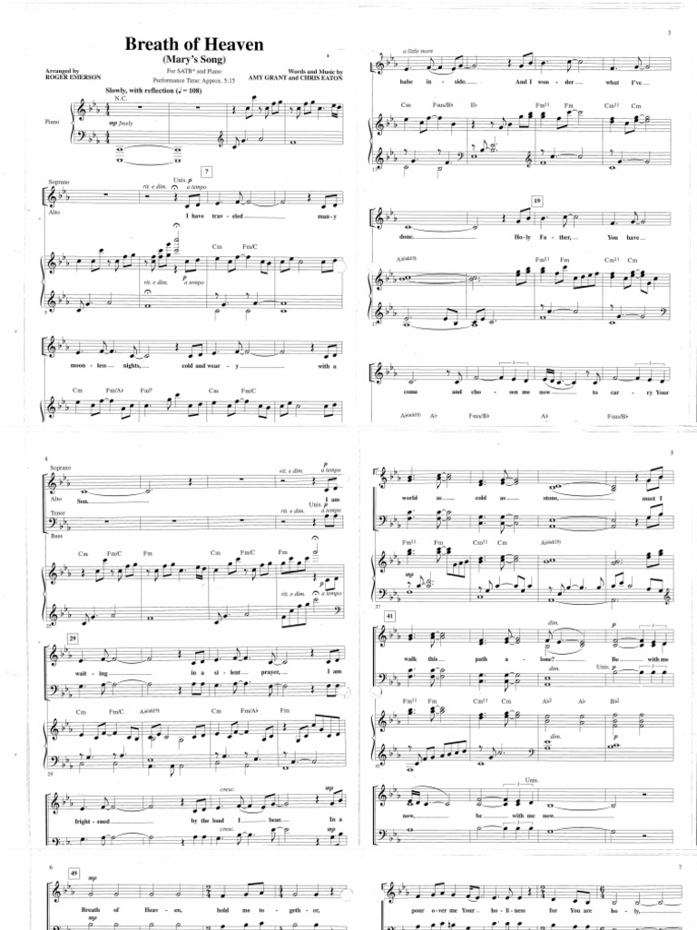 Breath of Heaven | PDF