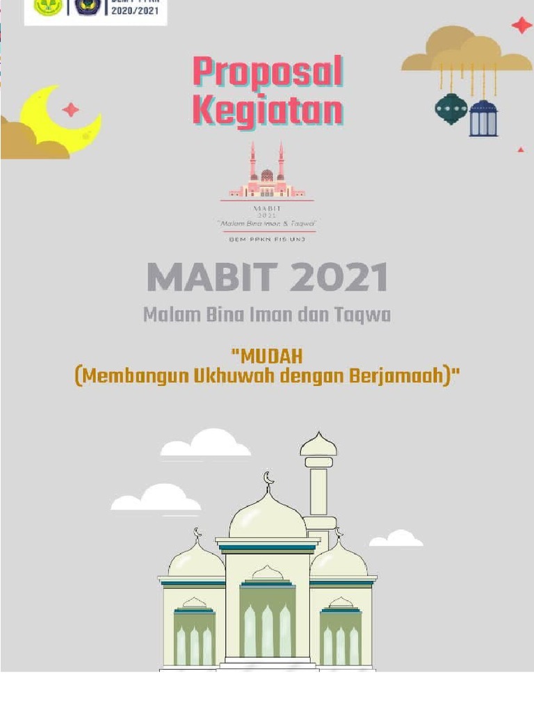 Proposal Mabit 2021 | PDF
