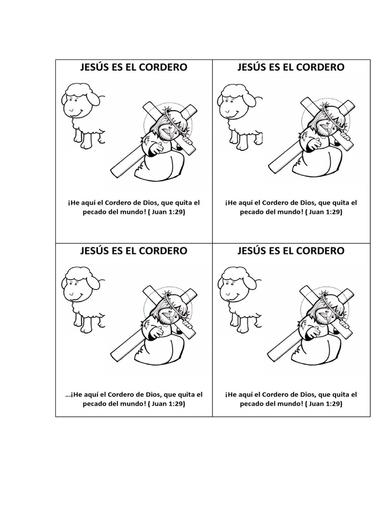 Jesús, el Cordero de Dios | PDF