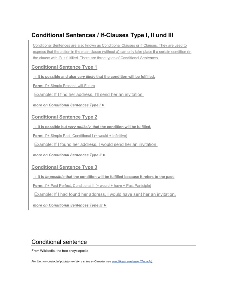 Conditional Sentences | PDF | Logical Consequence | Interpretation ...