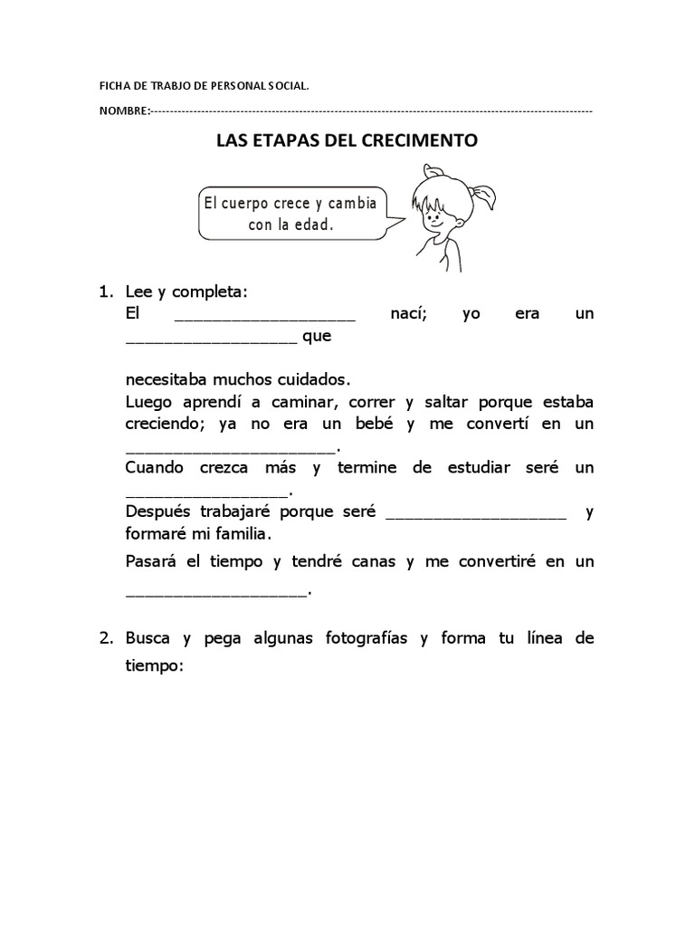 Etapas de La Vida | PDF