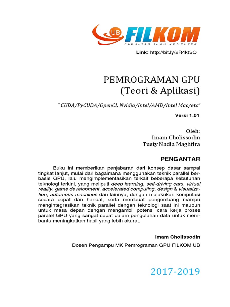 Buku Pemrograman GPU PDF | PDF
