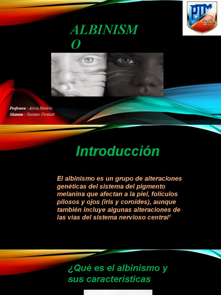 Albinismo: Tipos, Causas y Complicaciones | PDF | Enfermedades y ...