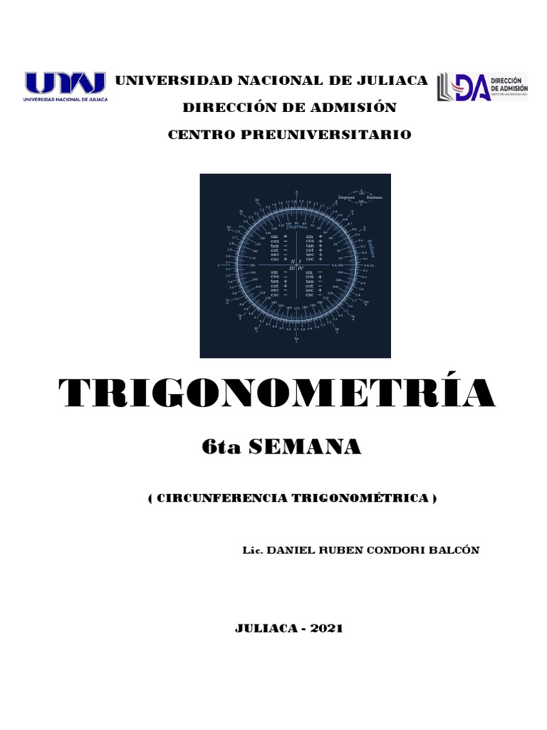 Trigo | PDF | Trigonometría | Funciones trigonométricas