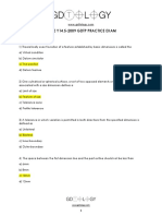 GD&T - Test Rev1 | PDF | Engineering Tolerance | Engineering
