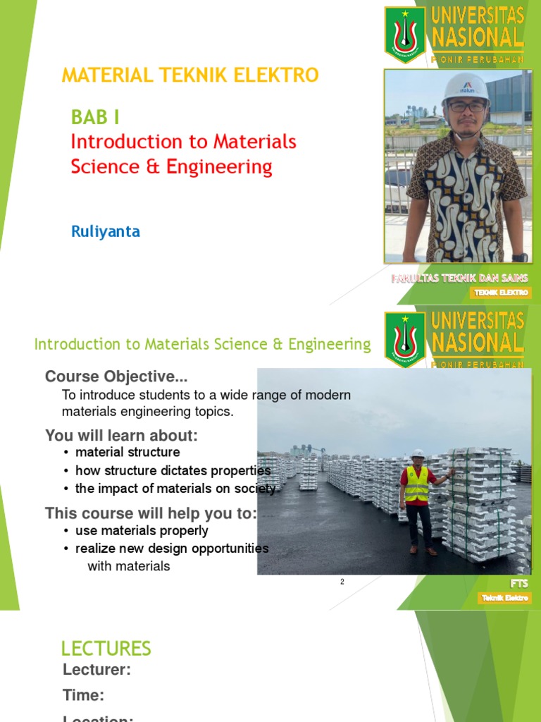 Kuliah Material Teknik Elektro 1 | PDF