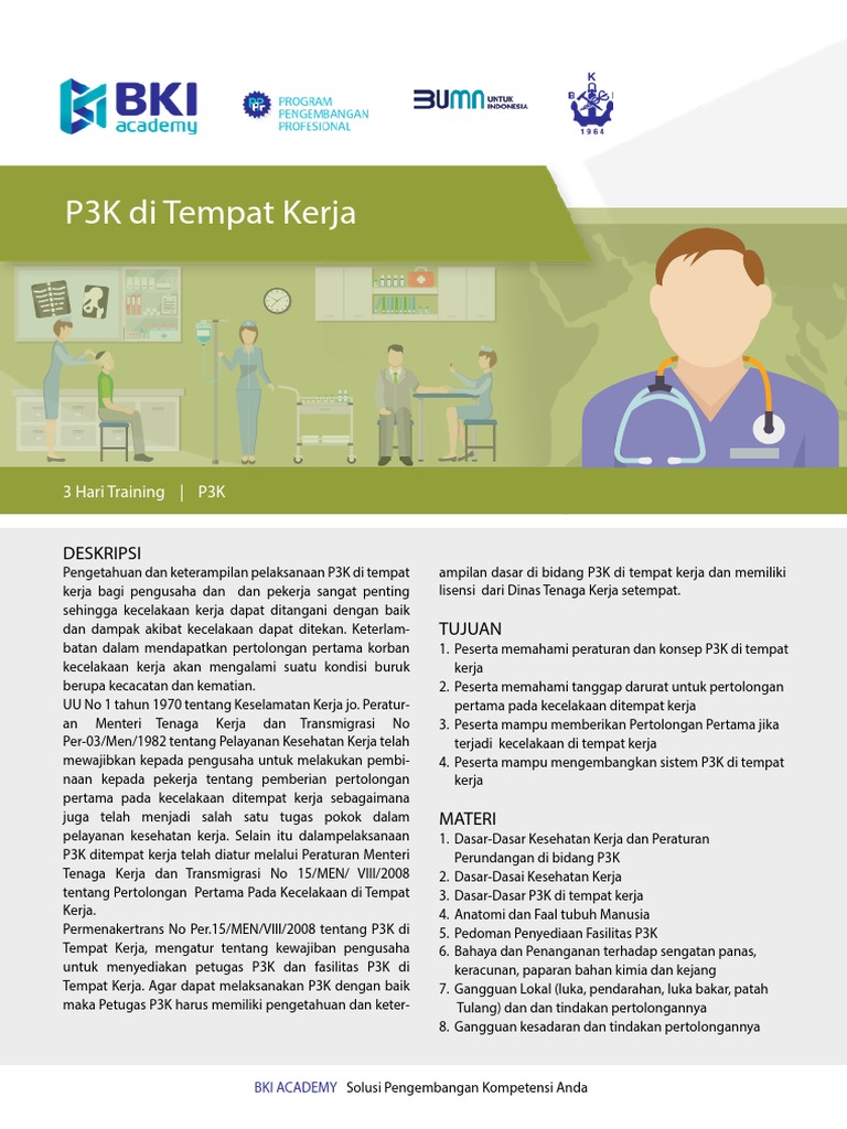 Pelatihan P3K untuk Pekerja | PDF
