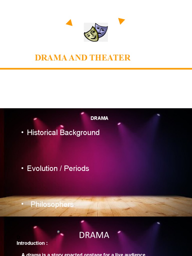Drama and Theater Report | PDF | Theatre | Tragedy