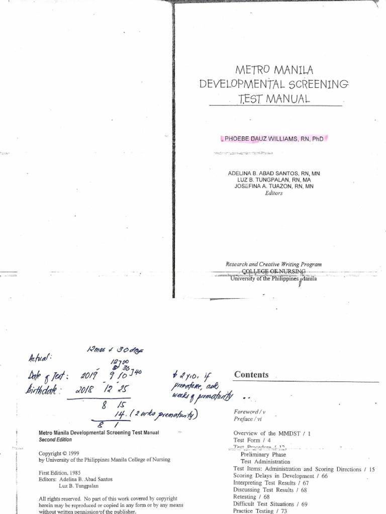 Kami Export MMDST | PDF | Nursing | Health Sciences