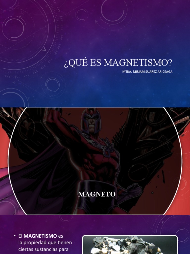 Qué Es Magnetismo | PDF