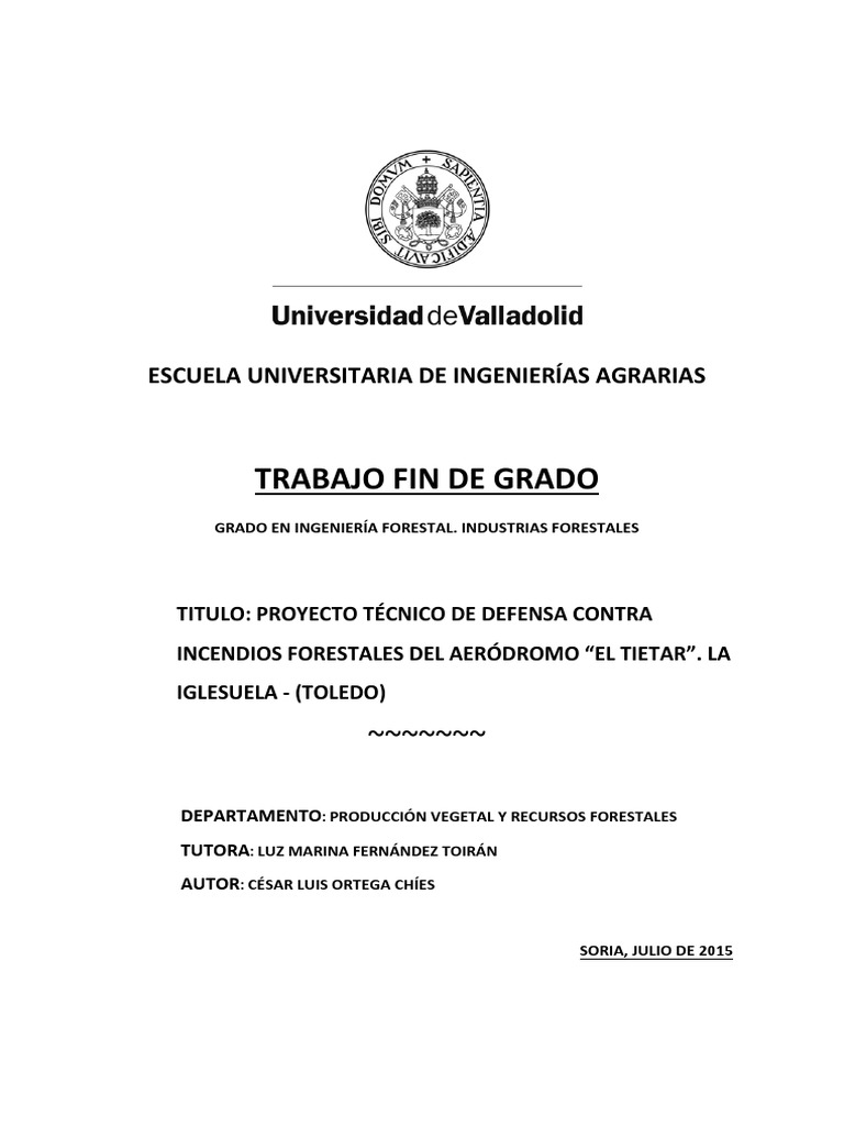 Tfg-O 594 | PDF | Fuego fatuo | España