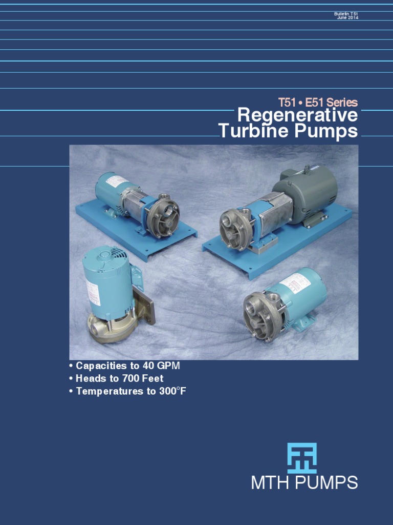 MTH Pumps | PDF | Pump | Turbine