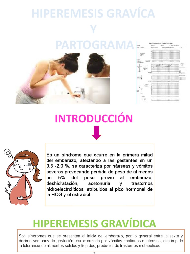 Hiperemesis Gravidica y Partograma | PDF | El embarazo | Especialidades ...