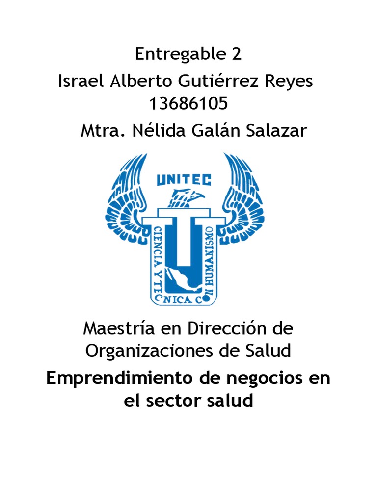 Emprendimiento De Un Negocio De Comida Saludable Análisis De Factores