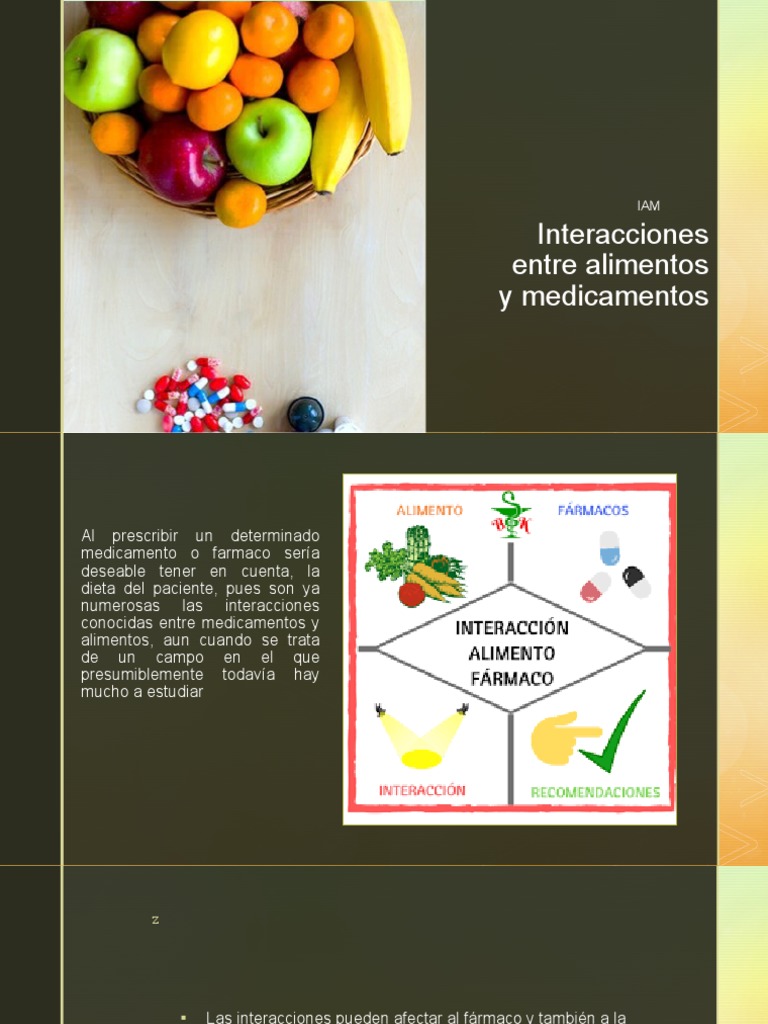 Interaccion Alimento Medicamento | PDF | Medicamentos con receta | Citocromo P450