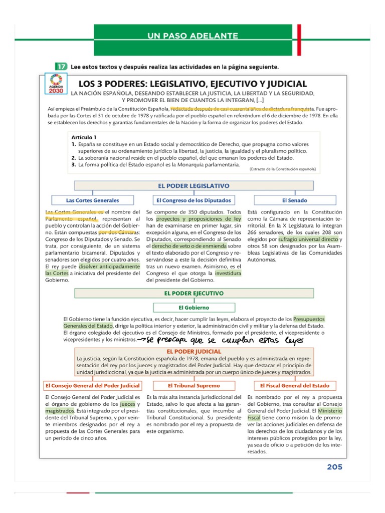 Los Tres Poderes Del Estado 2 | PDF