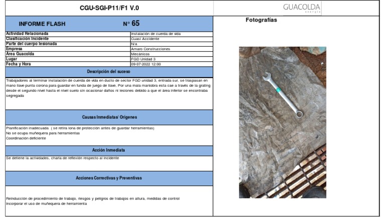 Informe Flash #65 | PDF