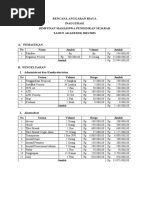 Contoh RAB Konser Musik | PDF