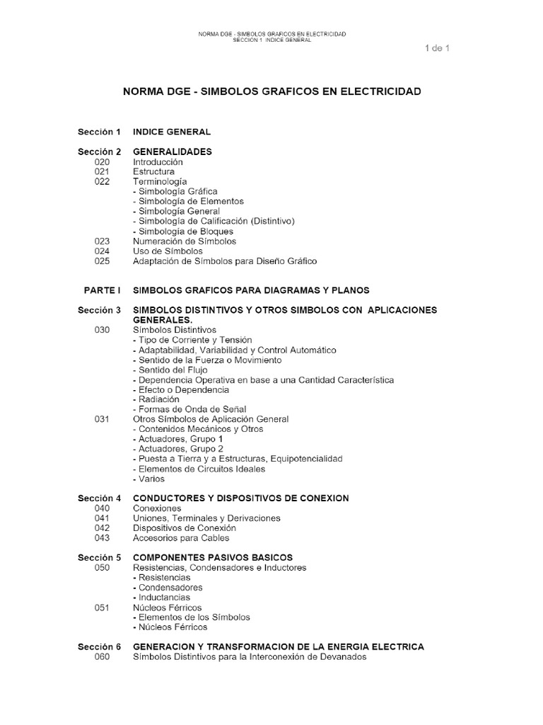 Simbologia Iec 60617 Completa | PDF